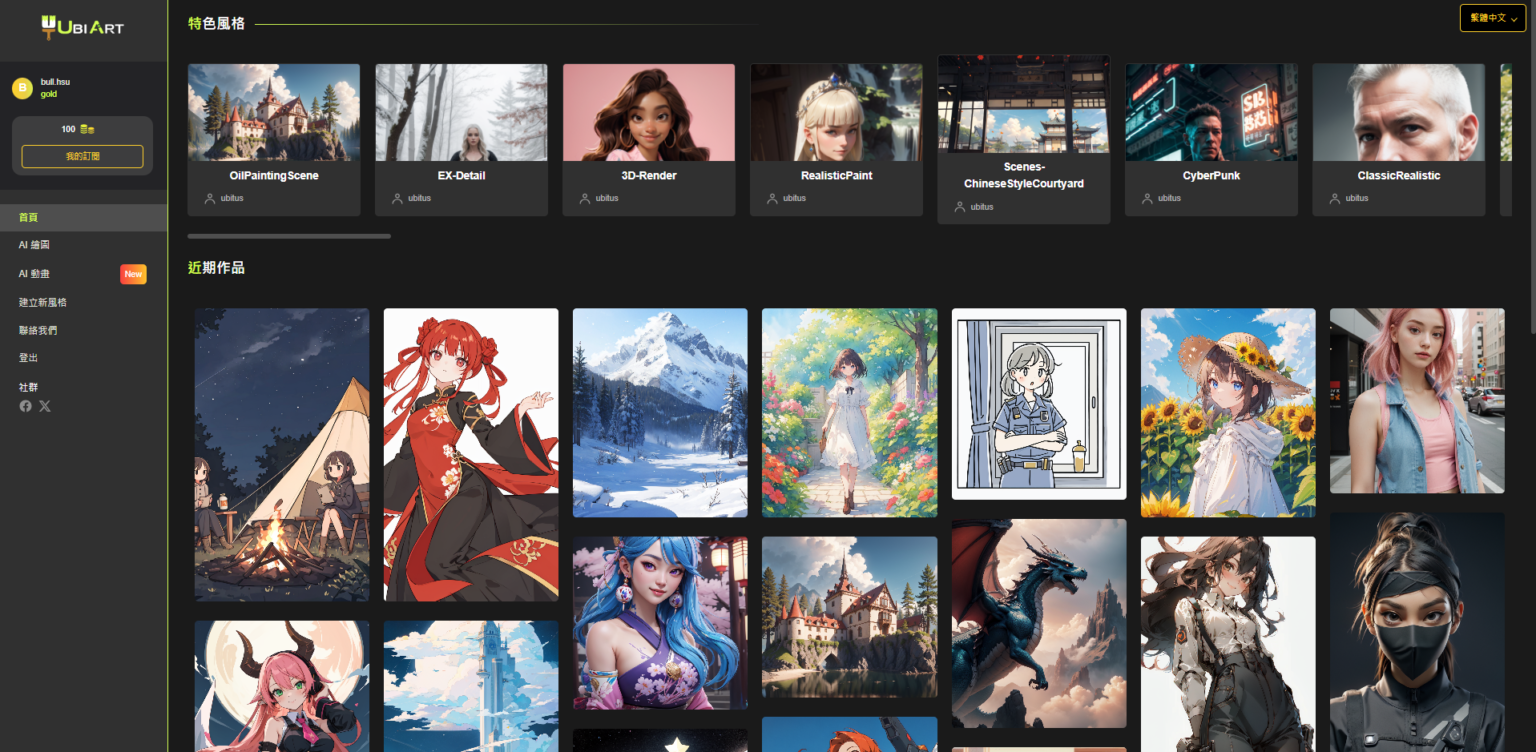 Releasing UbiArt, Ubitus’ AI image Creation Tool | UBITUS